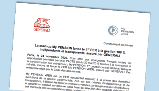 Le 1er PER indépendant et transparent | My Pension xPER